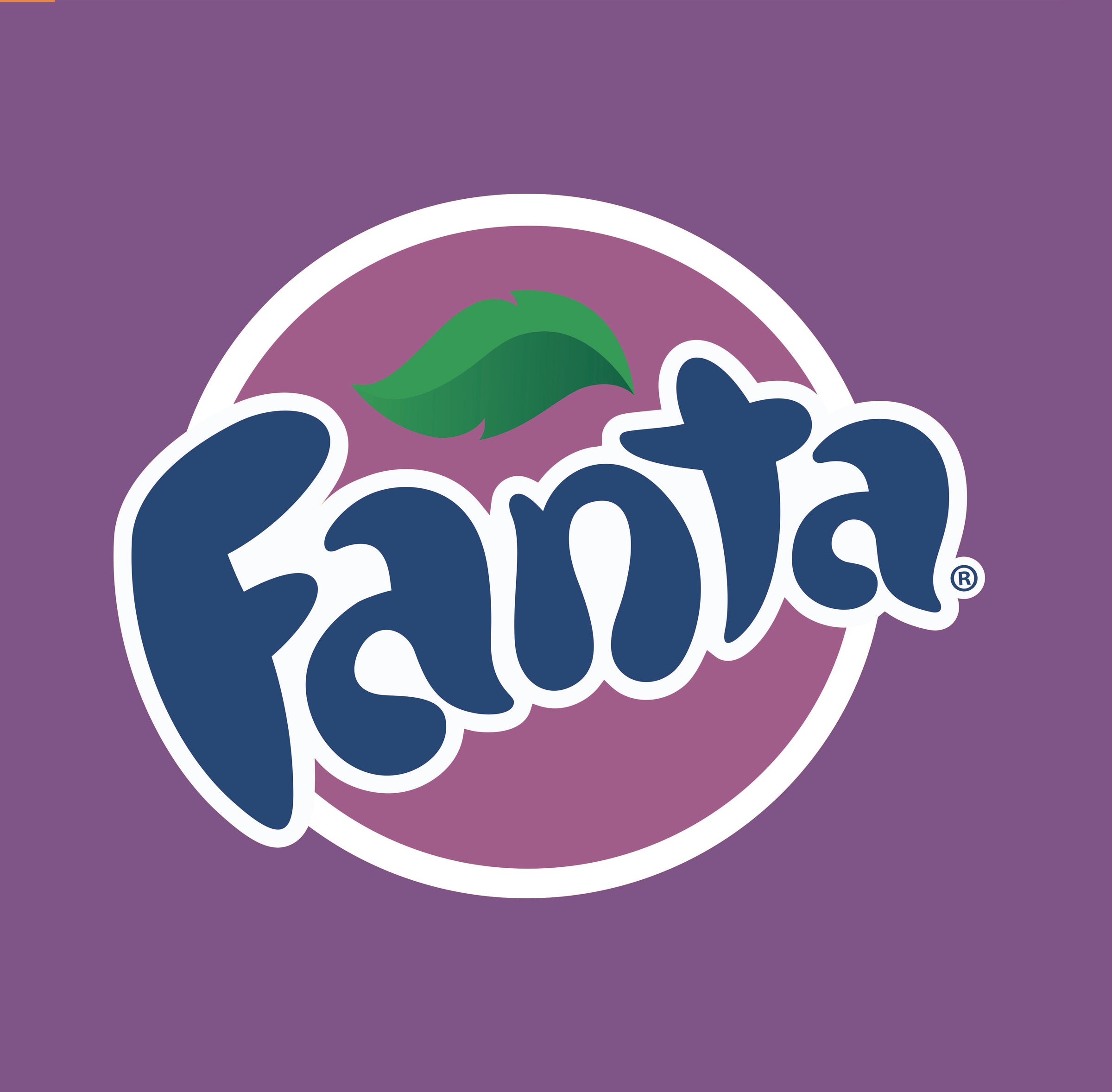 Fanta Logo Purple